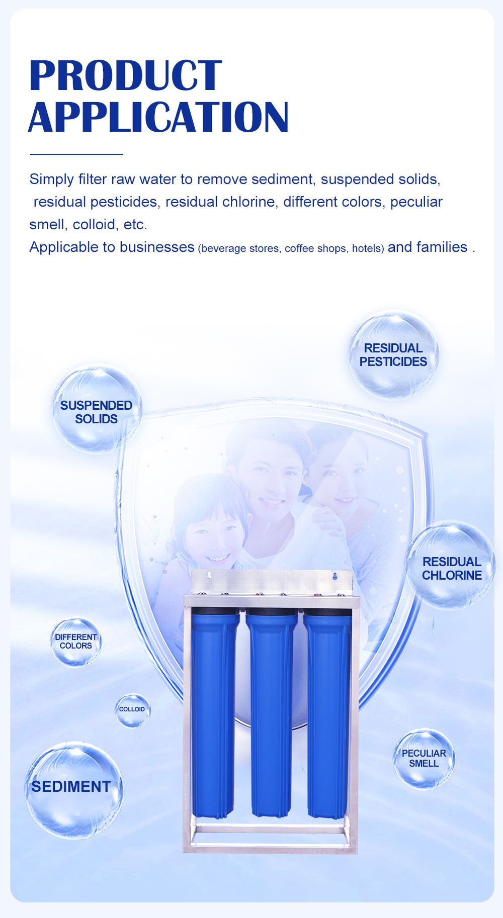 3 Stage Water Purifier - Buy 3 step water filter, 3 phase water filter ...