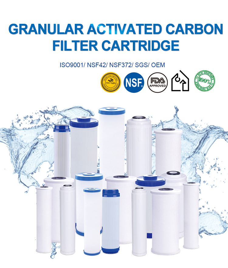 Refillable Premium GAC Pure Water Filter Replacement Cartridge - Buy ...